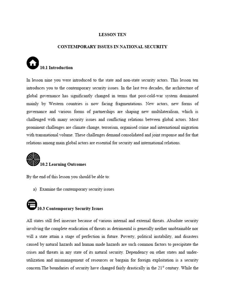 Lesson Ten | PDF | Politics | Social Science