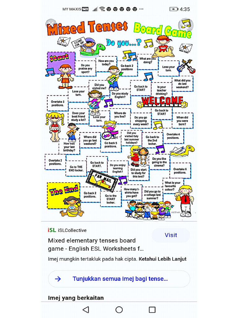 In Class Language Games | PDF