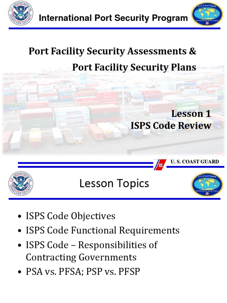PFSA_PFSP_Lesson1 | PDF