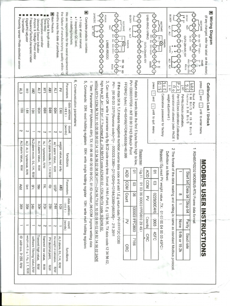 Manual Load Cell | PDF