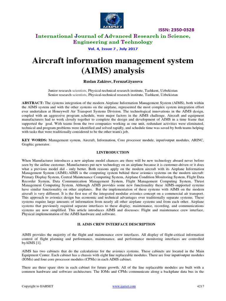 Aircraft Information Management System A | PDF | Computer Program | Programming