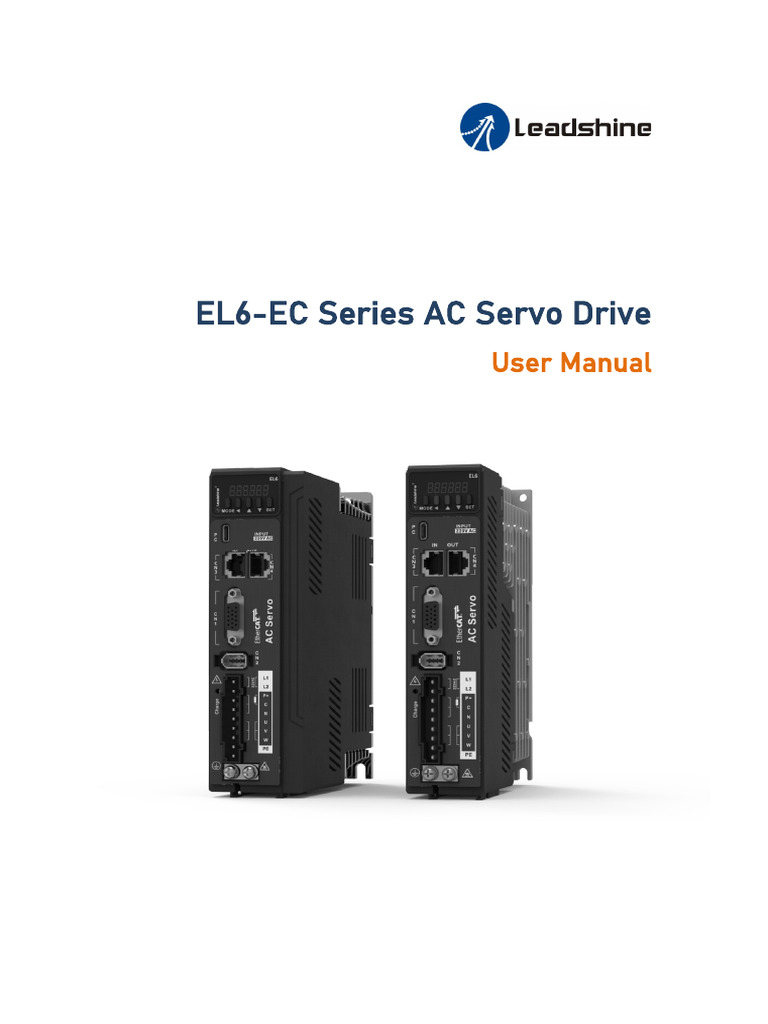 EL6-EC User Manual V1.0 | PDF | Power Supply | Electrical Engineering