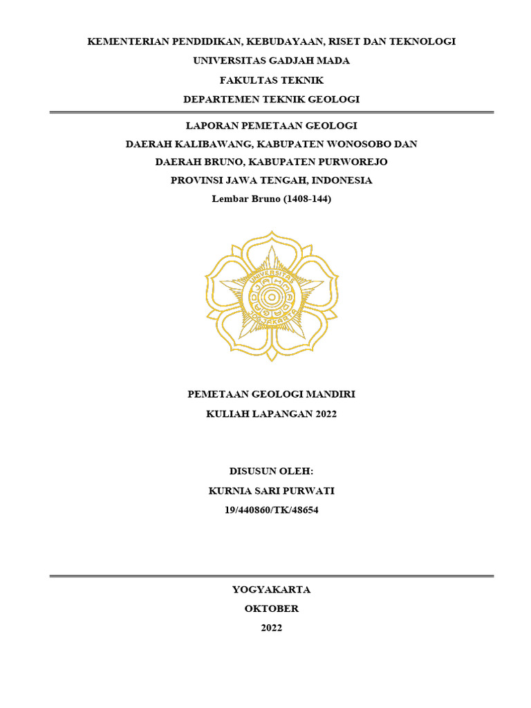 Contoh Laprak Teknik Geologi | PDF