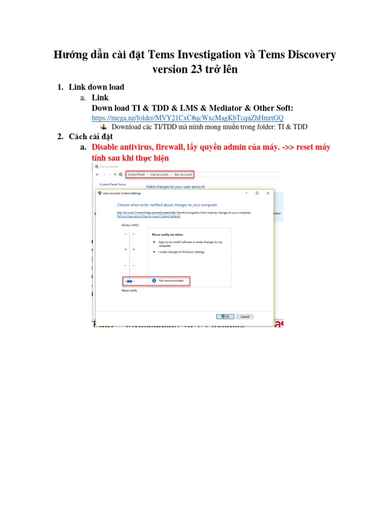 Hướng dẫn cài đặt Tems Investigation 23.x và Tems Discovery 23.x trở ...