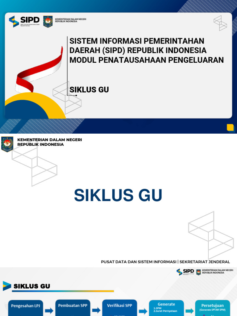 Manual Book SIPD Siklus GU | PDF