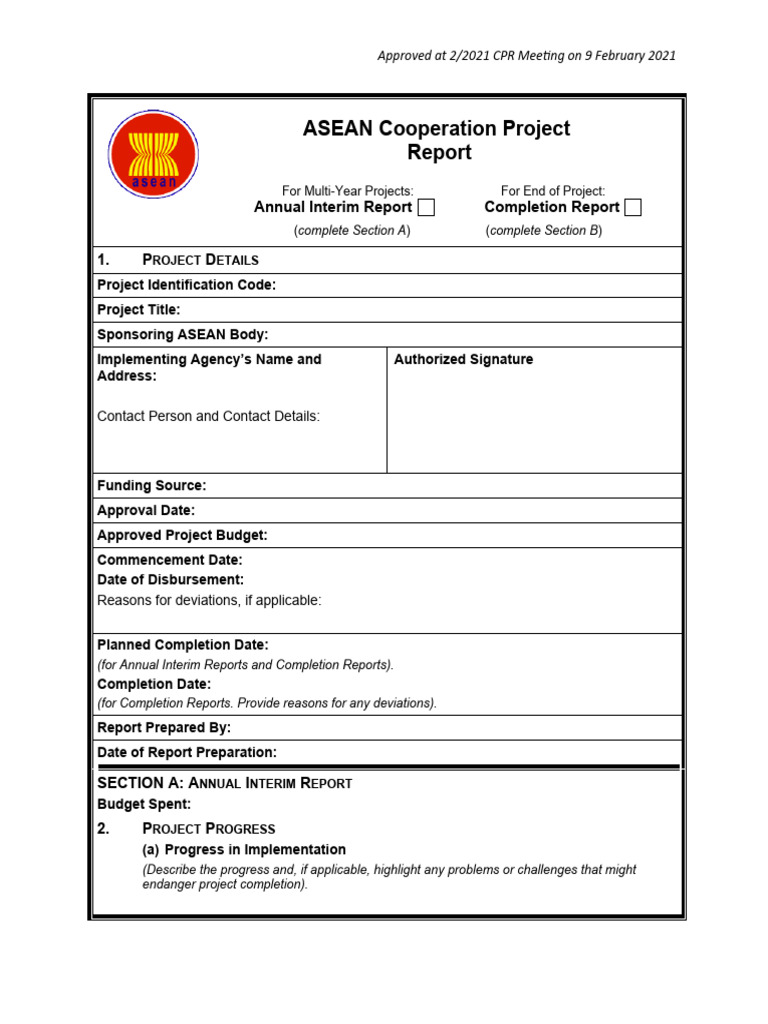 Project Report Template | PDF