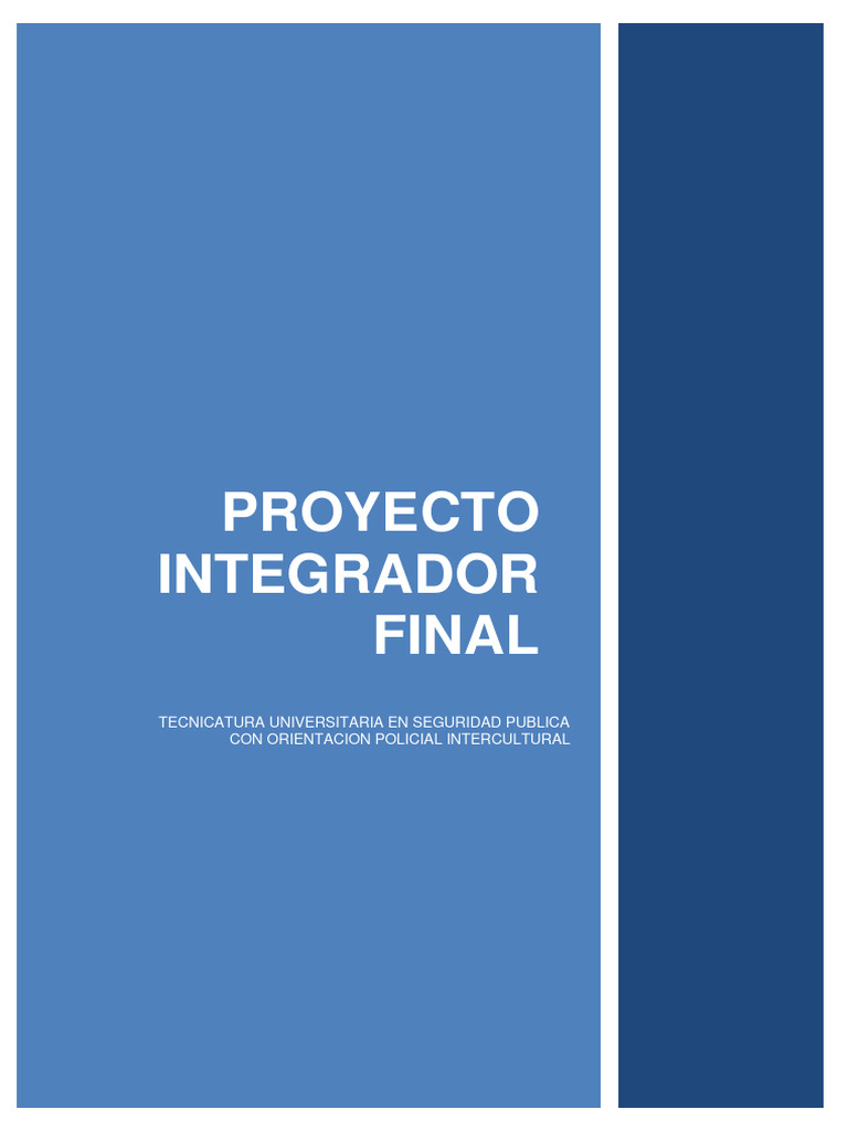Cartilla Proyecto Integrador Final | PDF | Presupuesto | Inversiones