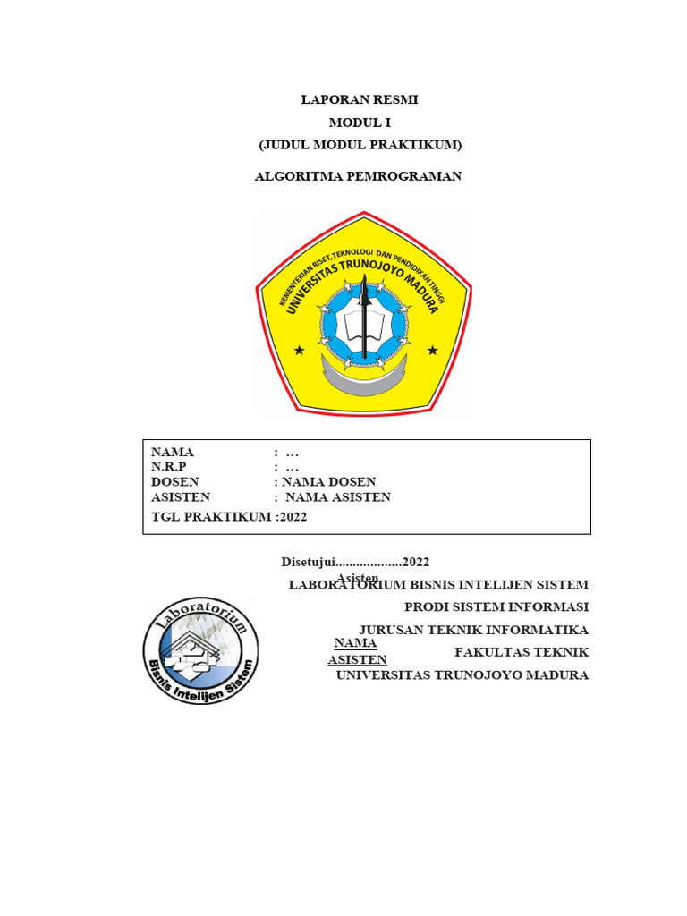 Template Lapres | PDF