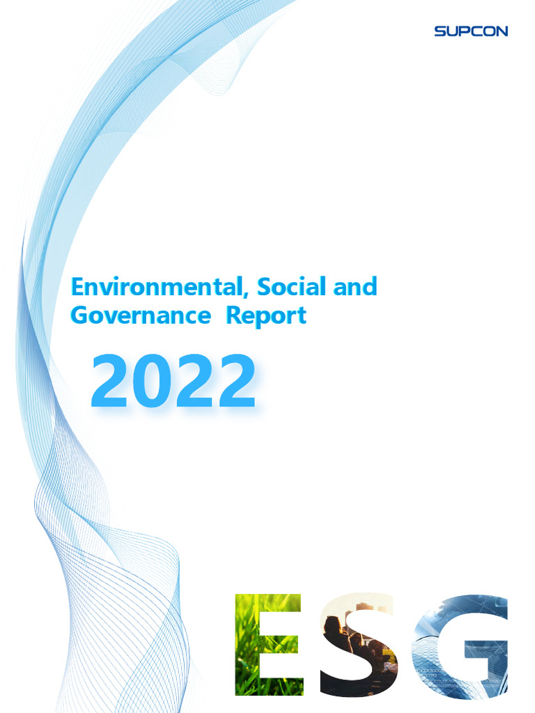 SUPCON ESG Report 2022 | PDF | Business