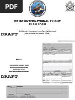 ICAO Flight Plan Quick Reference Guide | PDF | Aviation Safety | Aerospace