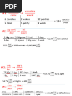 Dimensional Analysis Practice Answers | PDF