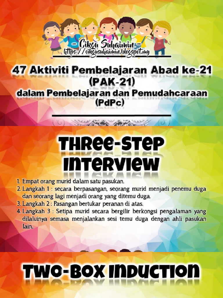 47 Aktiviti PAK-21 | PDF