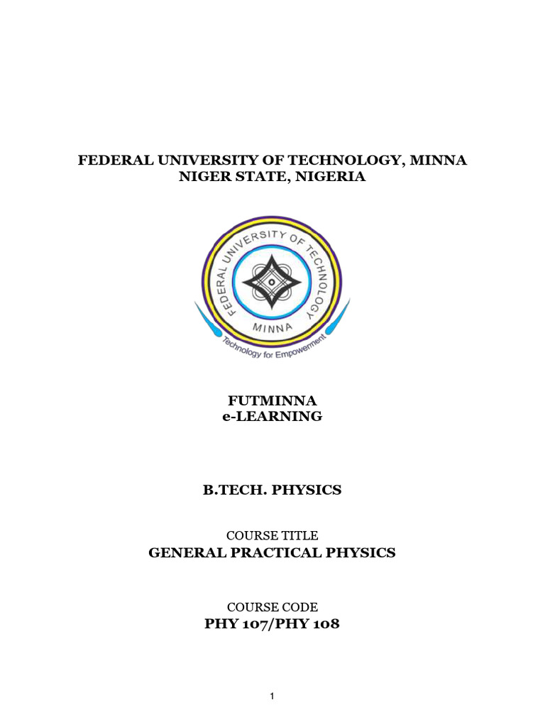 General Practical Physics Manual | PDF | Science & Mathematics | Computers