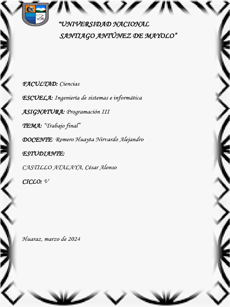 Trabajo Final | PDF | SQL | Mi sql