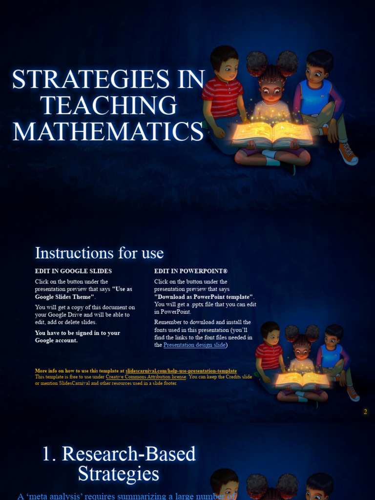 TMATH2 - Strategies and Methods | PDF | Learning | Inquiry