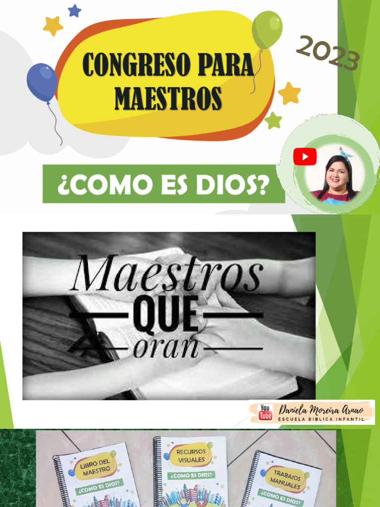 COMO ES DIOS - Diapositivas | PDF