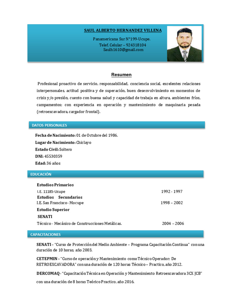 Cv. Saul Hernandez 2023 | PDF | Negocios | Tecnología