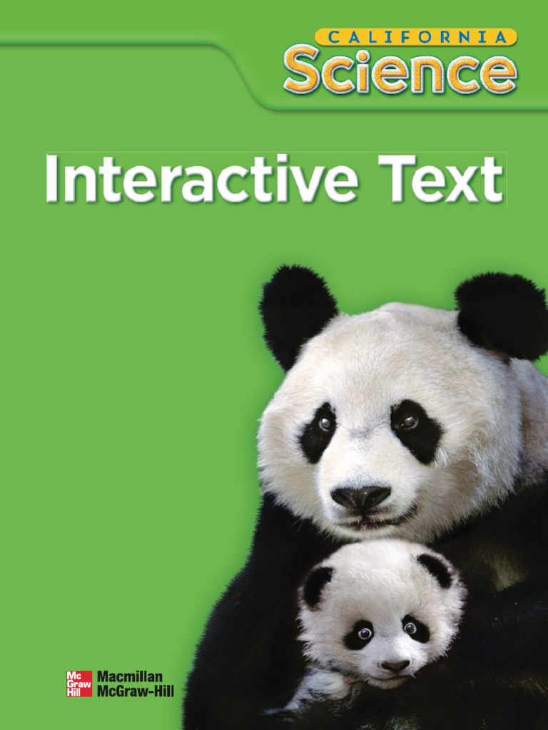 California Science - Interective Text | PDF