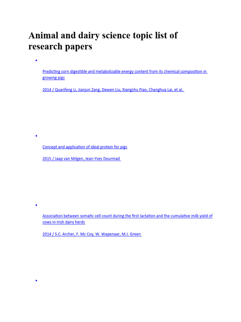 Abstract The Supplementation of Exogenous Fibrolytic Enzymes | PDF