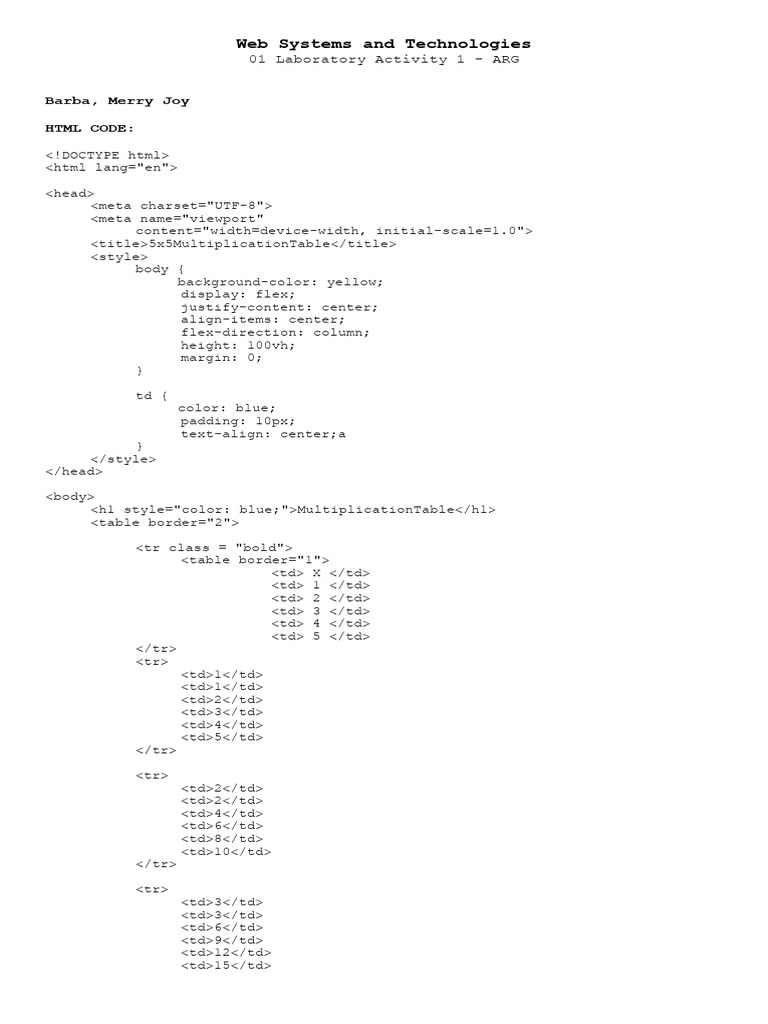 02 Laboratory Exercise 2 - ARG | PDF | Computers | Technology & Engineering
