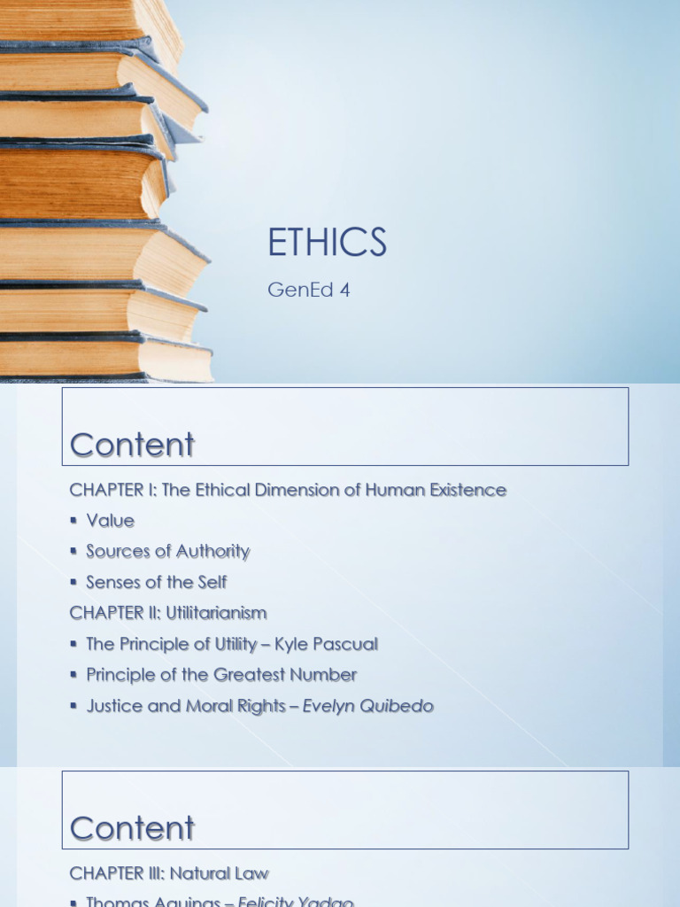 Chapter 1 | PDF | Morality | Reason