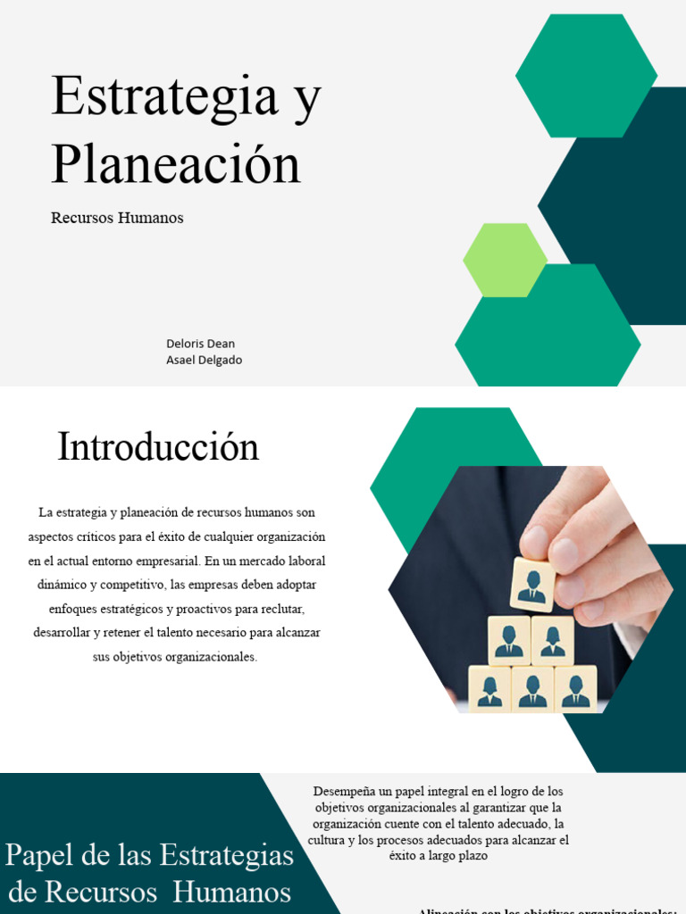 Planificacion de Estrategias de RRHH | PDF | Gestión de recursos humanos | Planificación