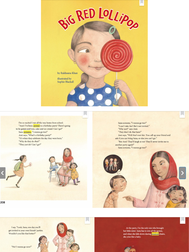 The Red Lollipop | PDF