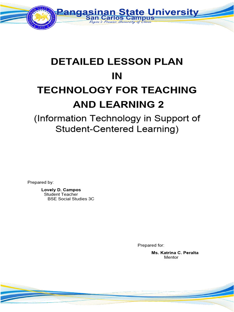 Unit7-Technology For Teaching and learning-DLP | PDF | Behavior Modification | Learning