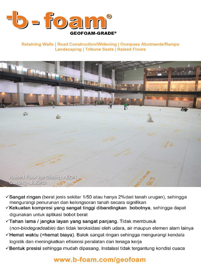 B-Foam Geofoam-Grade-Brochure-ID V1.3 | PDF