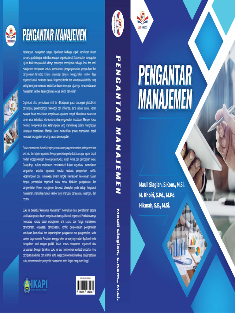 Buku Ajar Pengantar Manajemen - Mauli - Done | PDF