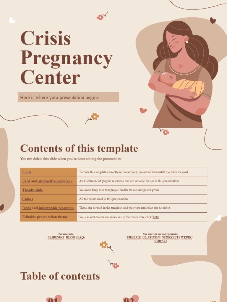Crisis Pregnancy Center (CPC) by Slidesgo | PDF | Planets | Saturn