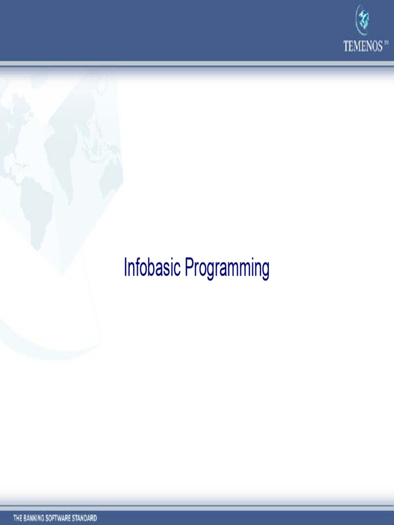 Infobasic Programming Language Pdf Parameter Computer Programming Variable Computer