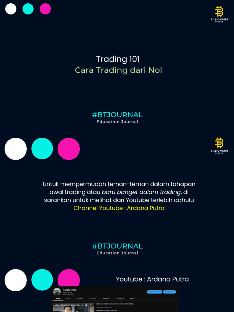 Trading 101 | PDF | Bisnis | Pengelolaan Keuangan & Uang
