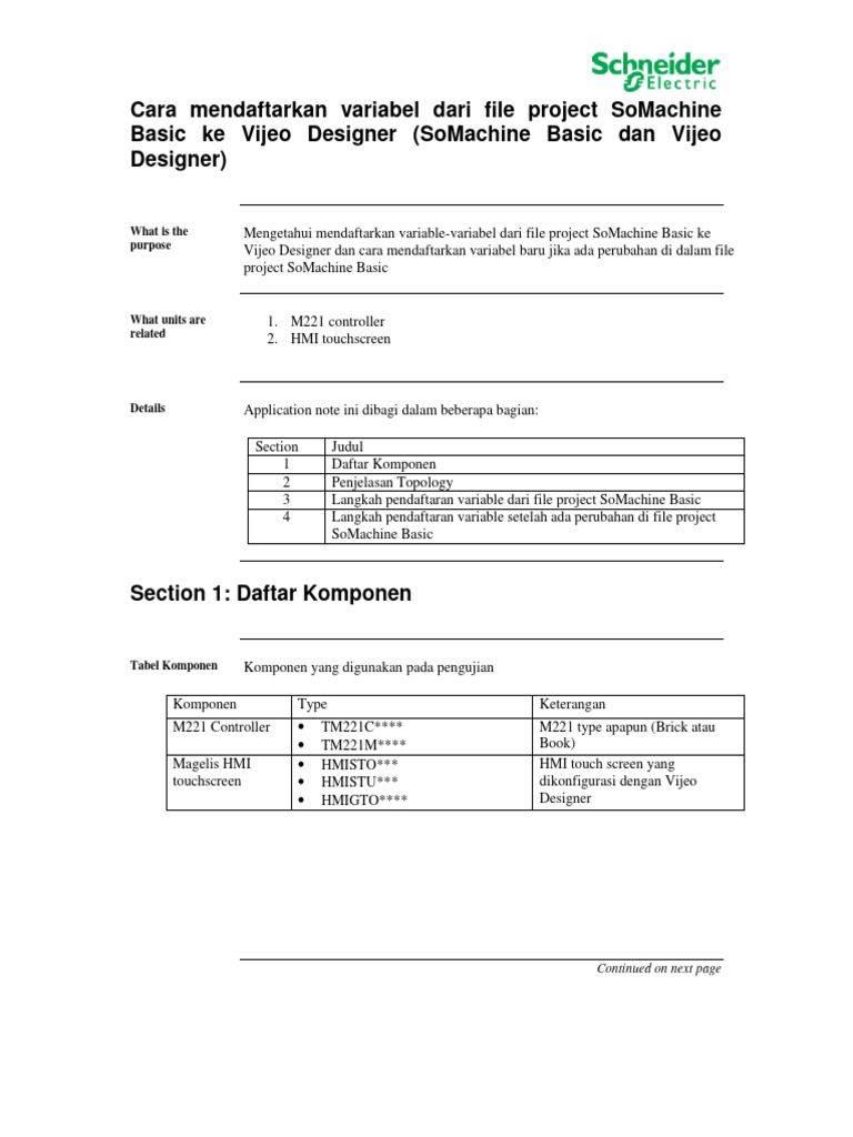 Mendaftarkan Variabel Dari File Project SoMachine Basic Ke Vijeo ...