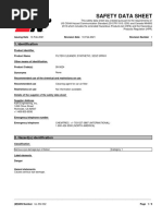 Kay-5 Sanitizer/Cleaner Safety Data Sheet | PDF | Toxicity | Dangerous ...