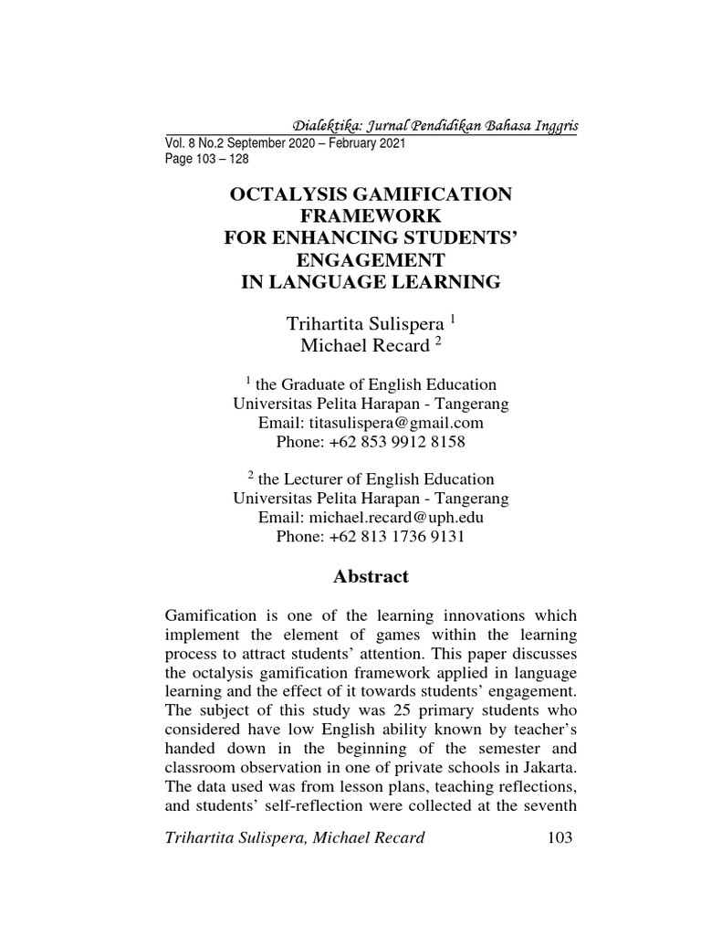 Trihartita Sulispera - Michael Recard | PDF | Learning | Behavioural Sciences