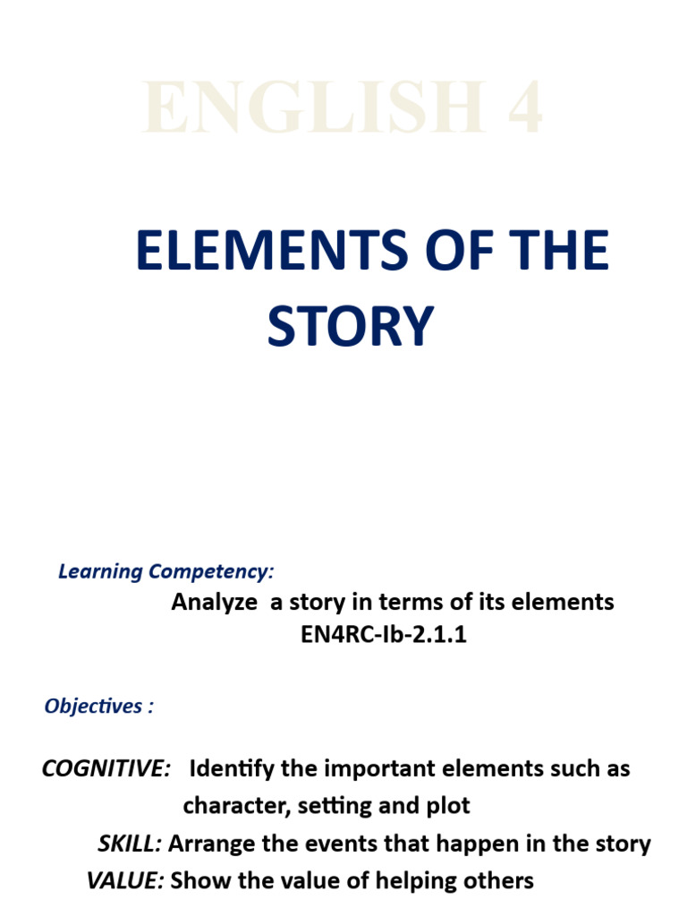 English 4 (Cot) | PDF