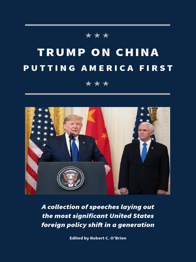 Trump On China Putting America First | PDF