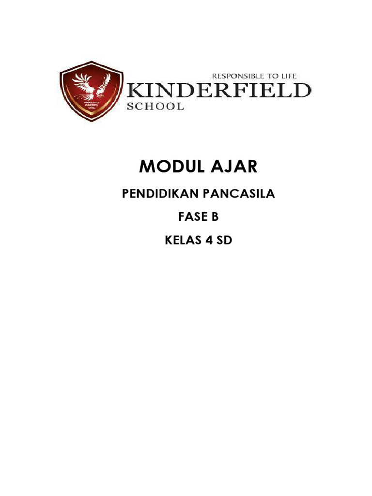 Modul Ajar PP p4 Term 2 | PDF | Karier & Perkembangan