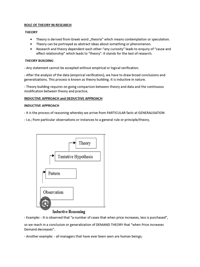 Theory Building Module 1 | PDF