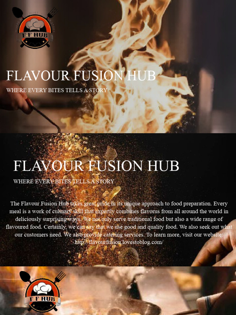Flavour Fusion Hub | PDF