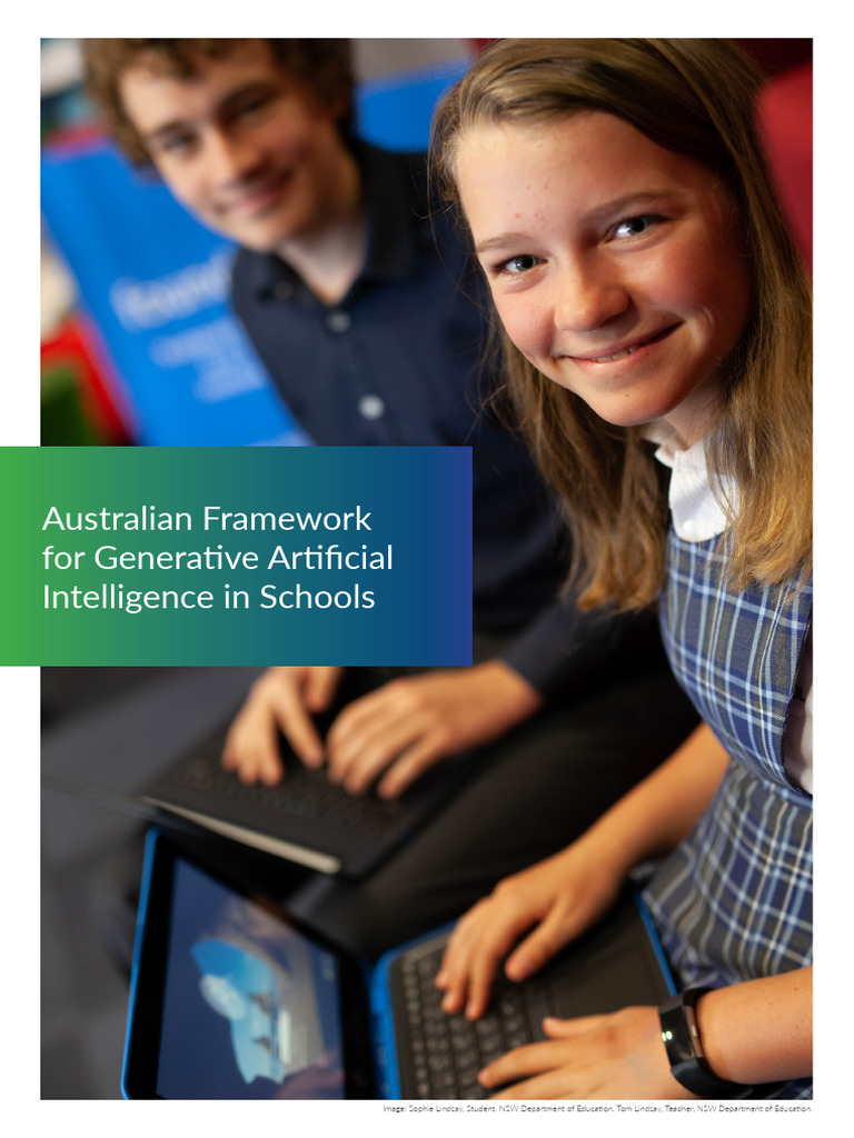 Australian Framework For Generative AI in Schools | PDF