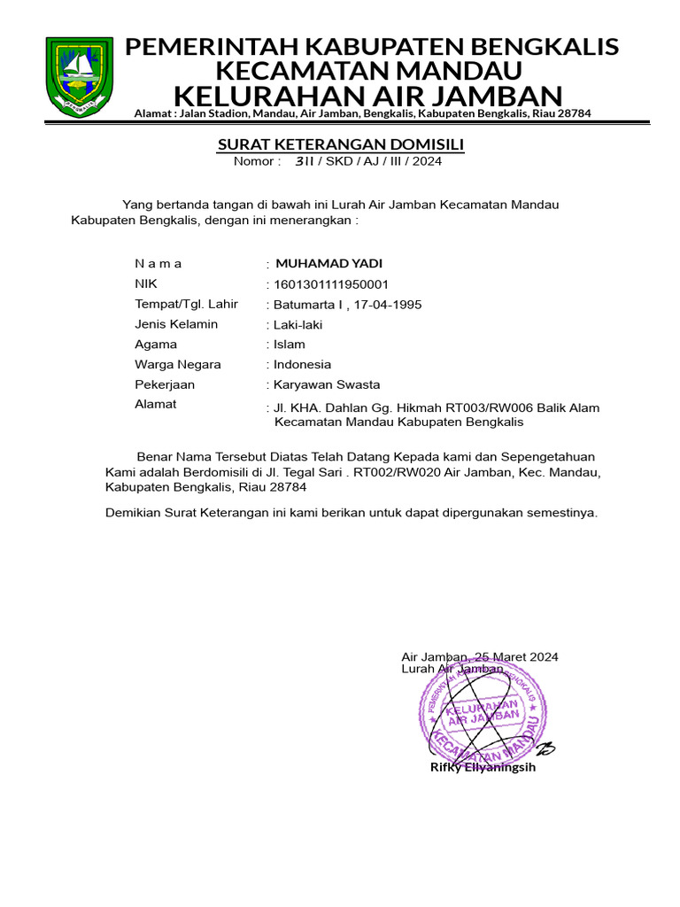 Domi Air Jamban - 1 | PDF