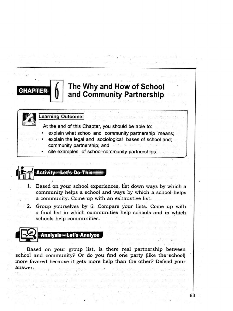 Chapter 6 The Teacher and The Community School Culture and ...