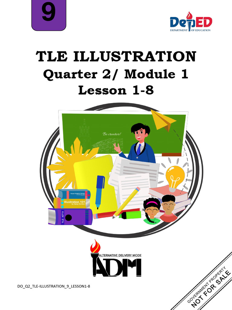 Tle Ict Illustration Grade9 q2 2023 2024 | PDF | Drawing