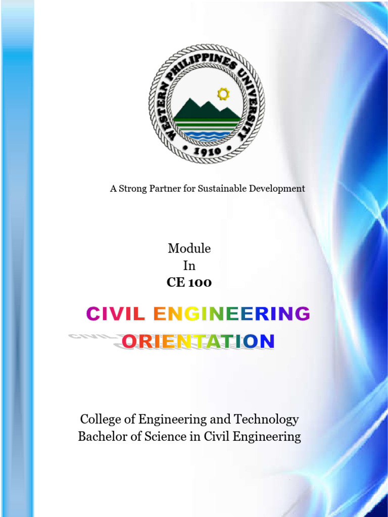CE 100 CE Orientation Module 3 Answer | PDF | Concrete | Structural ...