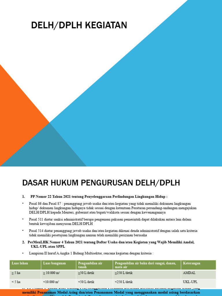 Alur DELH atau DPLH | PDF