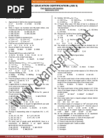 JSS3 NECO BECE Mathematics Past Questions Free PDF | PDF | Mathematics