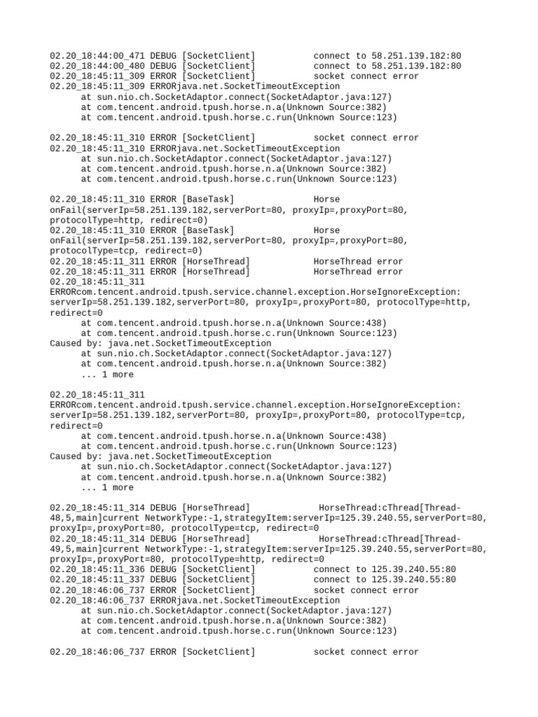 log-20240220_1852_1 | PDF | Thread (Computing) | Computing Platforms