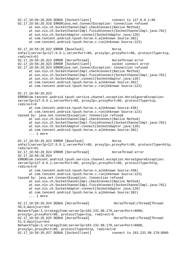 Log-20240217 1059 1 | PDF | Thread (Computing) | Computer Programming